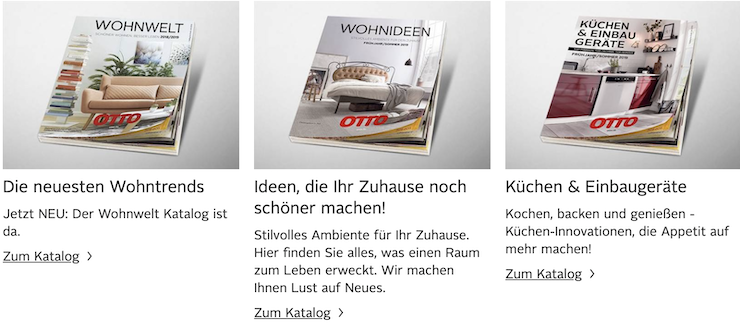 OTTO Katalog ≫ Online blättern oder Spezialformate bestellen
