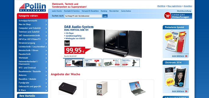 ≫ Pollin Gutschein • Top Rabattcodes • Januar 2020